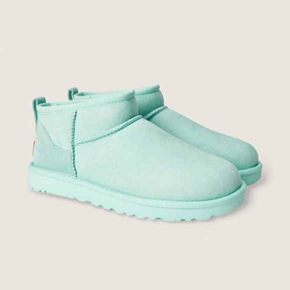 UGG | Shoes | Uggclassic Blue Ultra Mini Boot | Poshmark